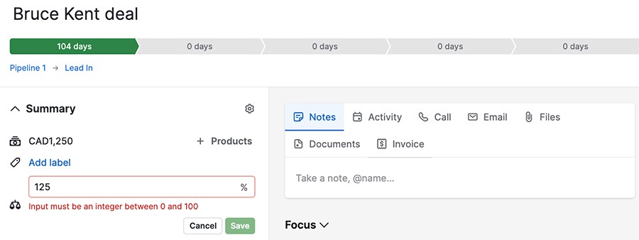 How can I set deal probability? - Knowledge Base | Pipedrive
